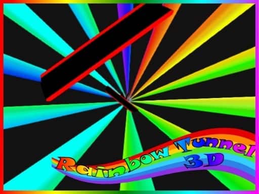 Rainbow Tunnel 3D - SpilleOnline.no